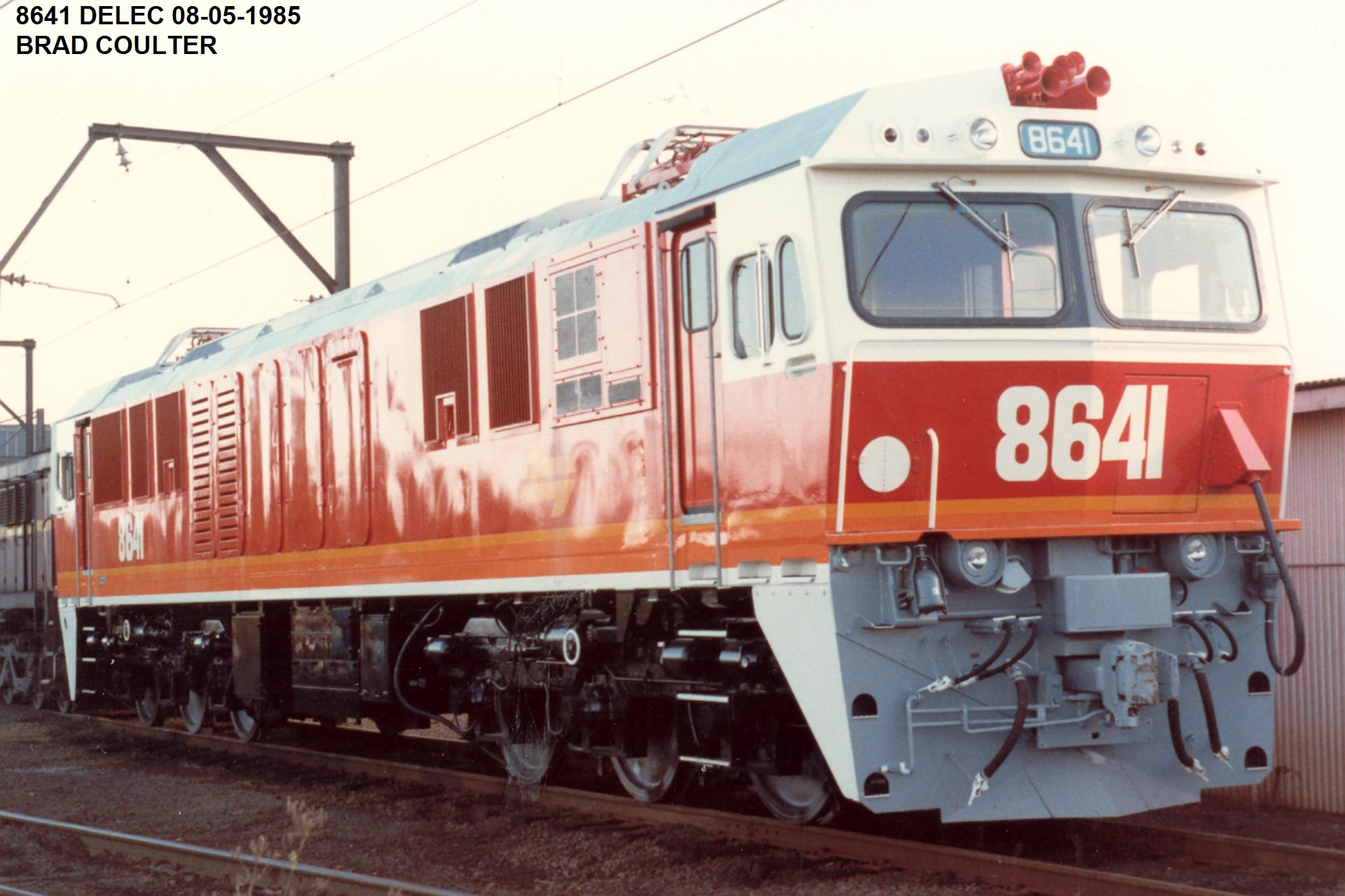 Australian Locomotive Rosters: NSW 86 CLASS SPARKS