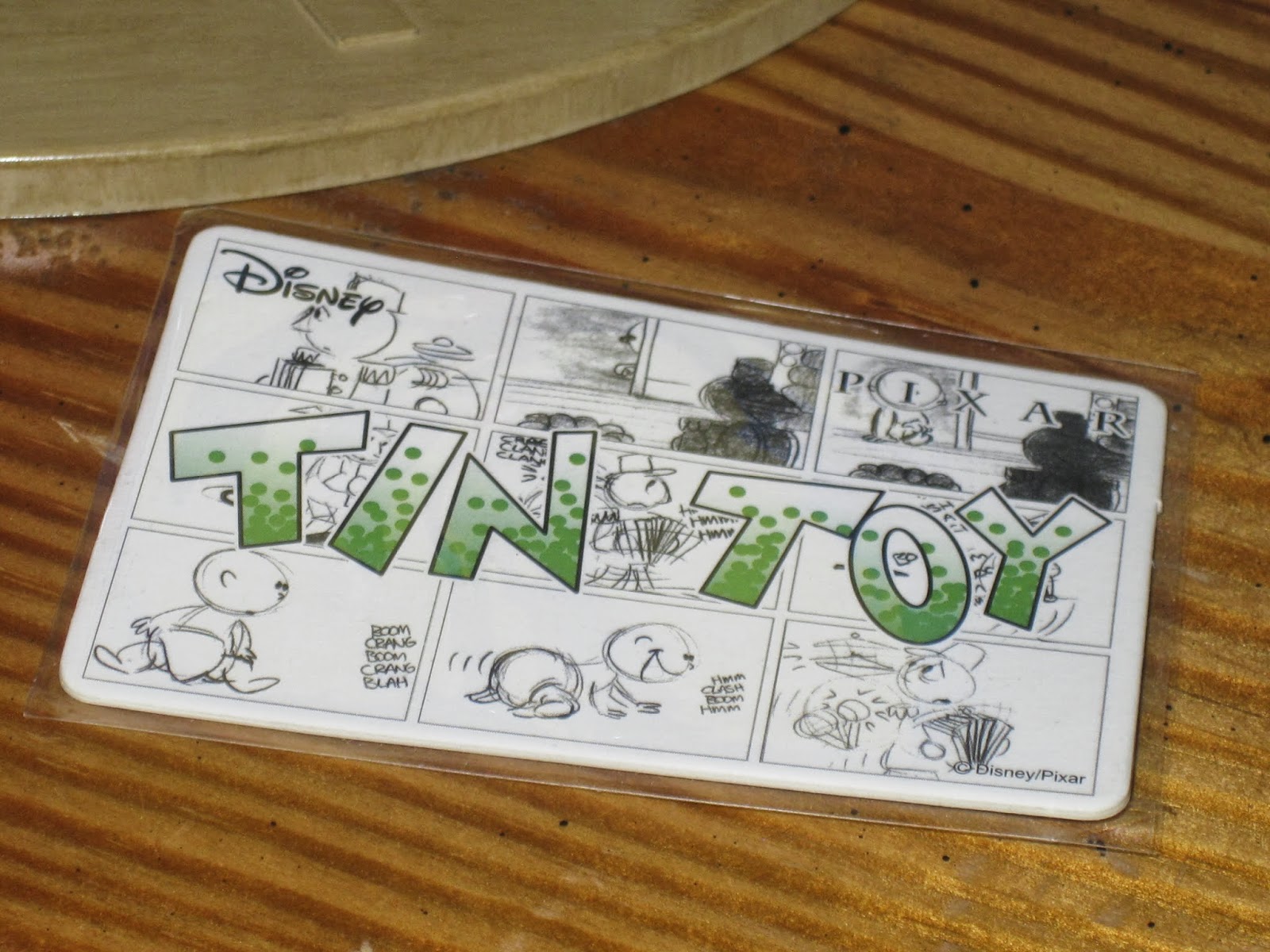 Dan the Pixar Fan: Tin Toy: Tinny Replica