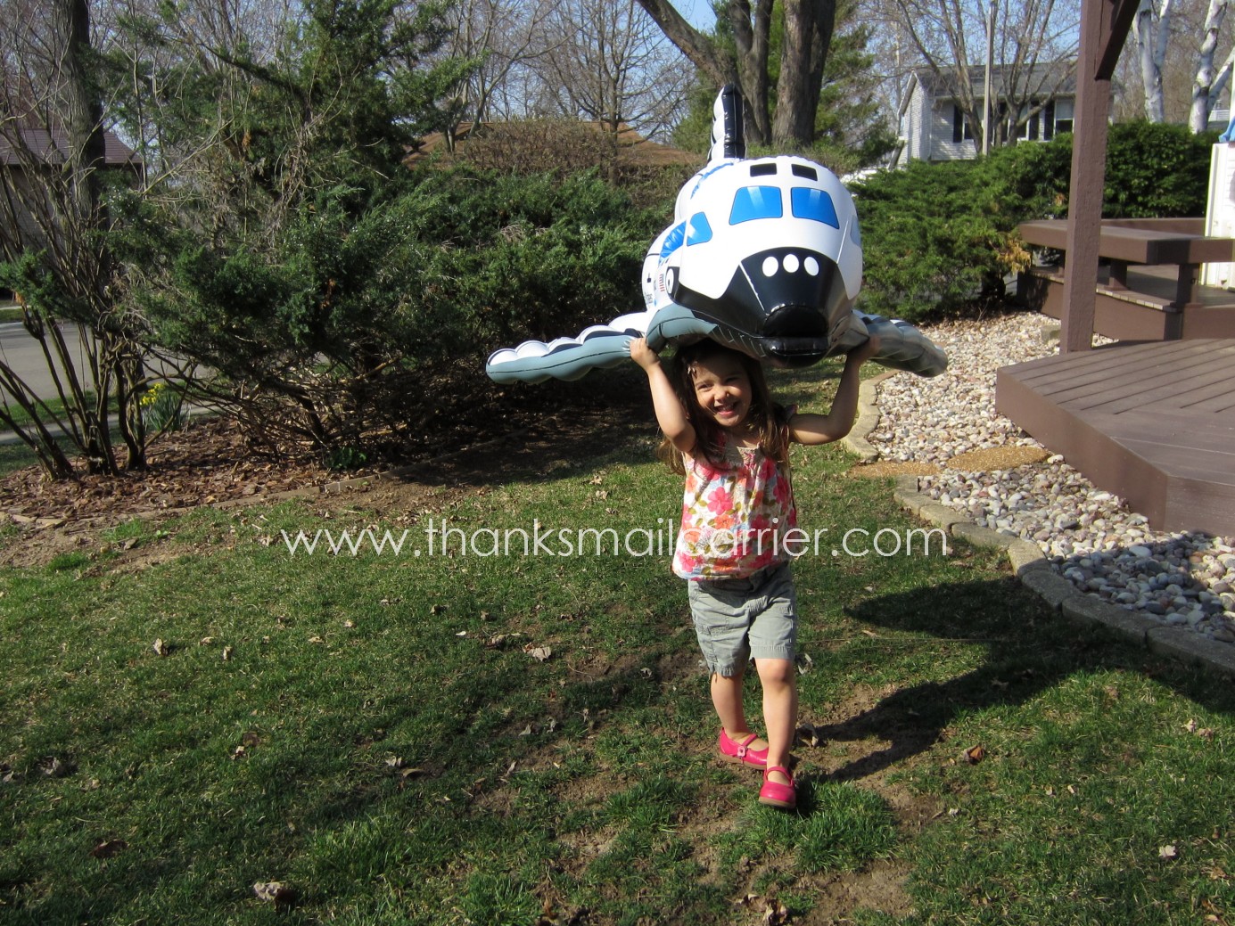 Thanks, Mail Carrier | Aeromax Jr. Space Explorer Inflatable Space ...