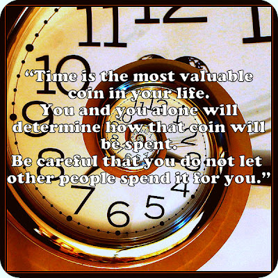 Time Well Spent ~ Success Messages from the Great Ones