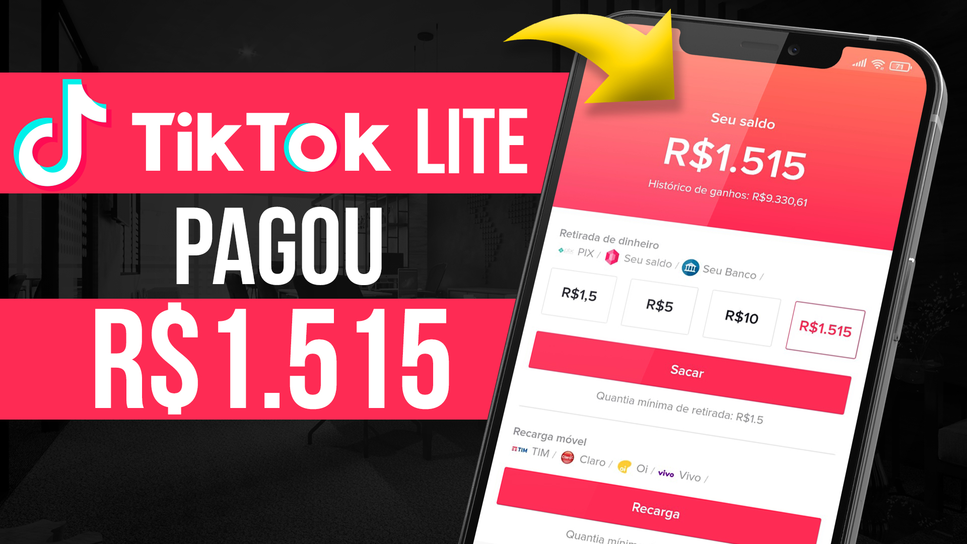 Tiktok Lite Como Ganhar Dinheiro Aplicando Melhor Estratégia 2021