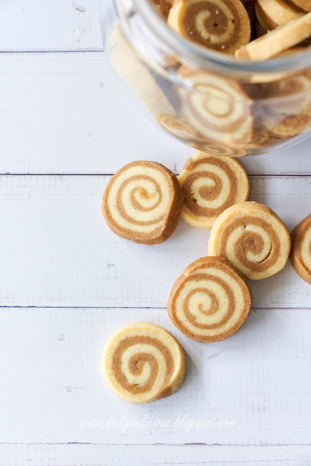 dailydelicious: Coffee Pinwheel cookies