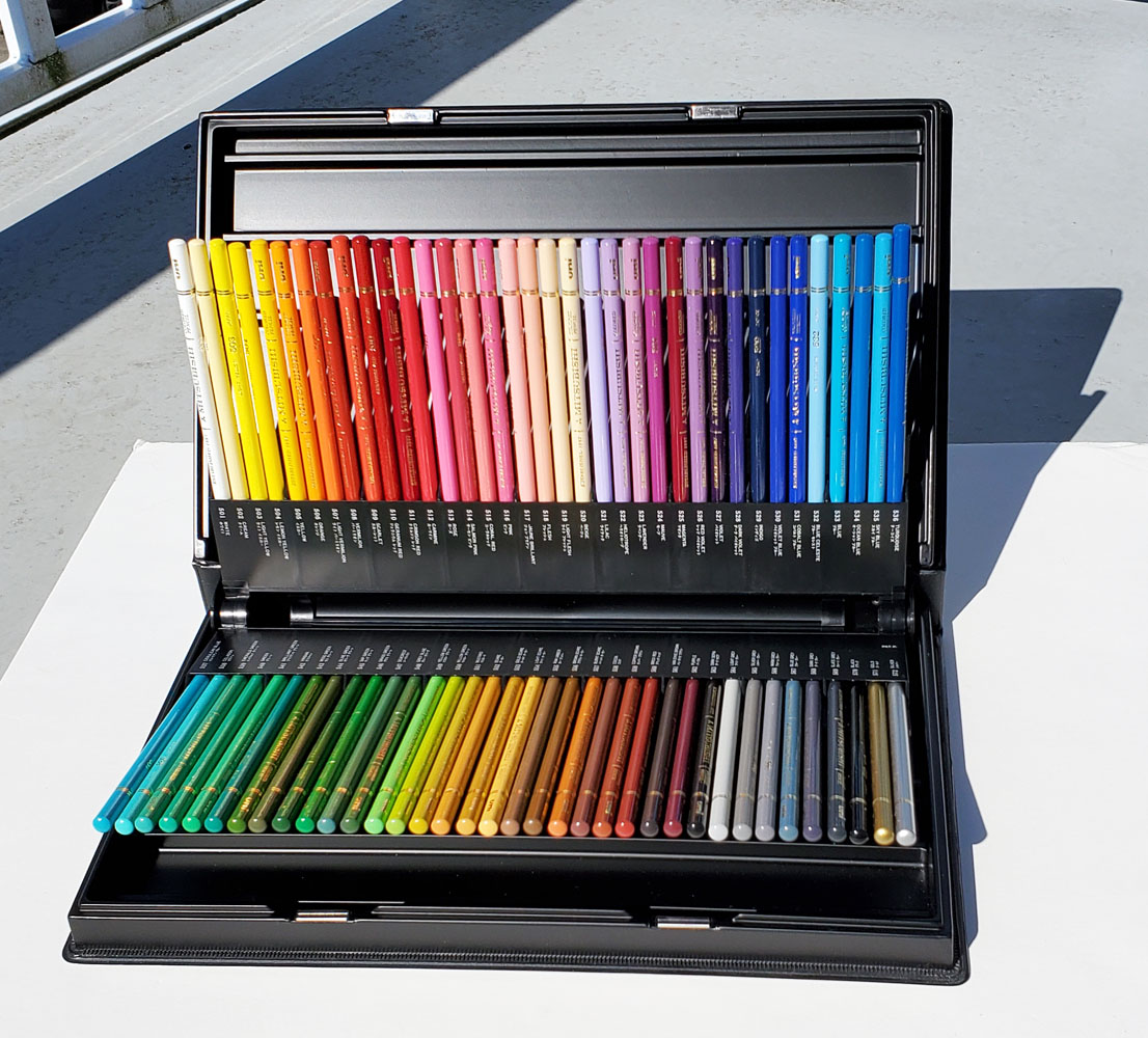 Fueled by Clouds & Coffee: Review: Mitsubishi Uni Colored Pencils