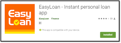 EasyLoan- Instant Personal Loan Upto ₹ 20,000/Zero Paperwork/Completely ...