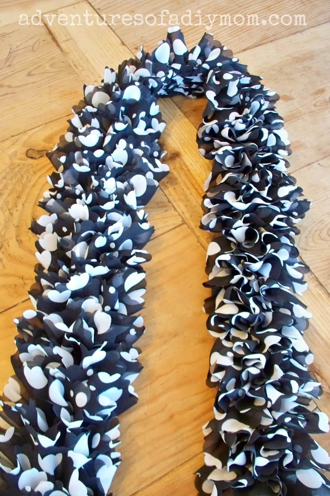 Easy Sassy Fabric Scarf - Adventures of a DIY Mom