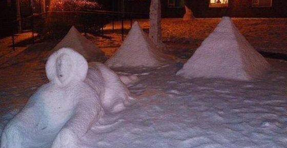Growing Minds: Snow Falls In Cairo For The First Time In Over 100 Years!