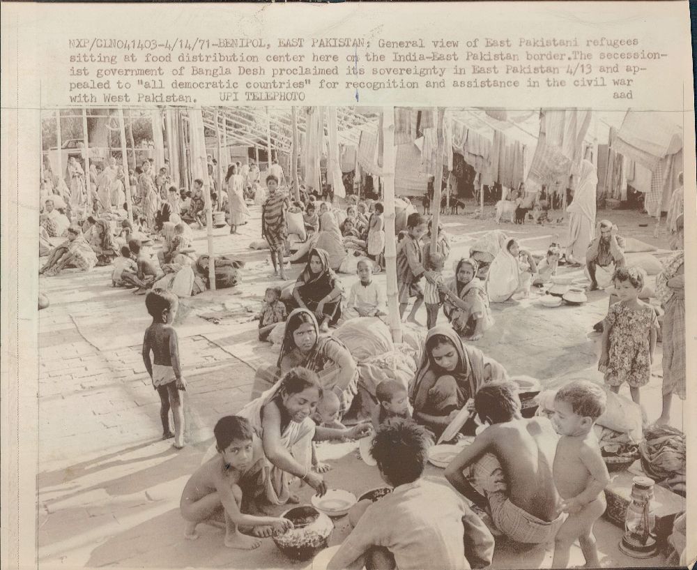 Refugees from East Pakistan During Bangladesh Liberation War 1971 ~ iz10