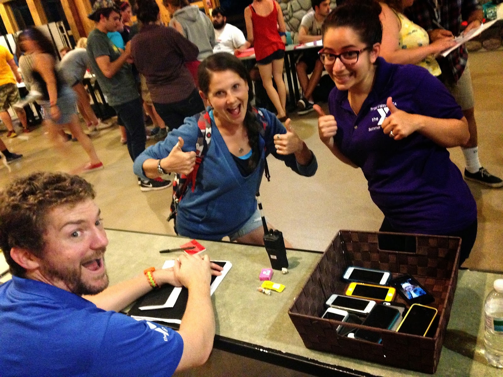 Al's Frost Valley alumni blog: technology basket: put your cell phones here