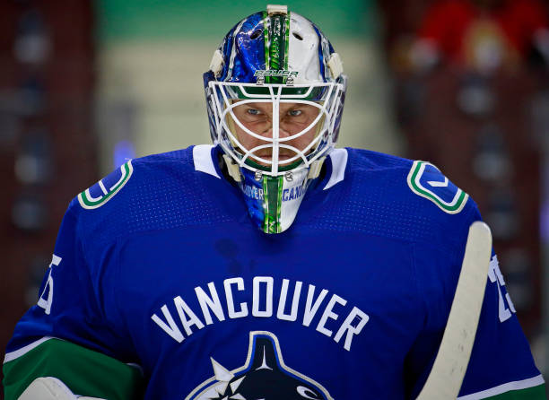 I Love Goalies!: Jacob Markstrom 2018-19 Mask