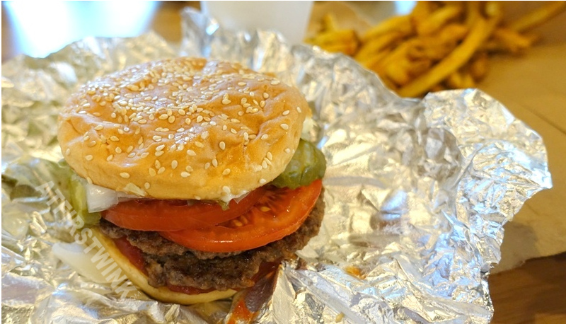 Five Guys burger restaurant in Utrecht