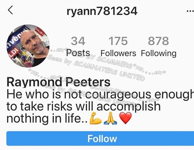 ScamHaters United .. Visit us also on Facebook and Instagram : RAYMOND ...