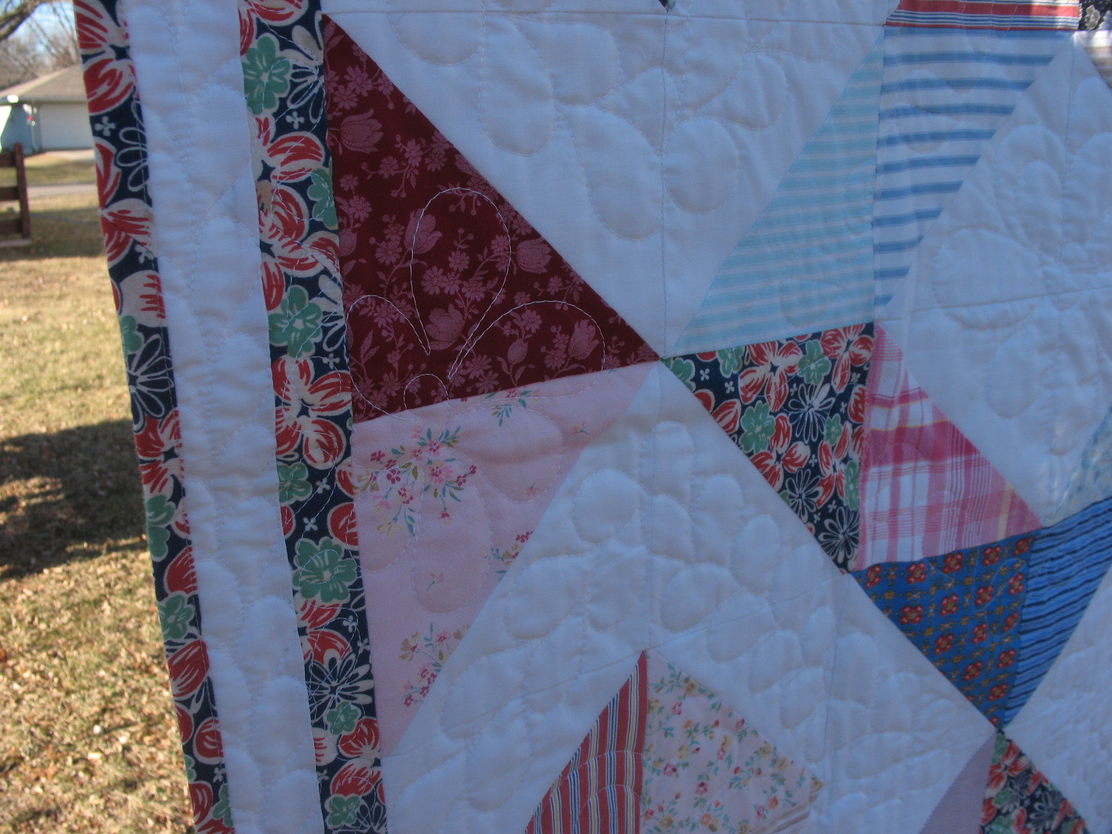 Creative Chicks: My own Grandma Quilt