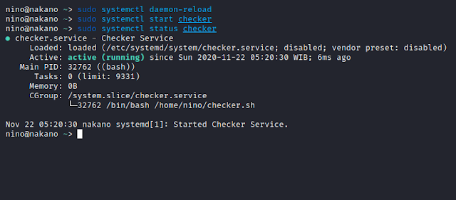 Membuat Daemon Process atau Service di Systemd - LinuxSec