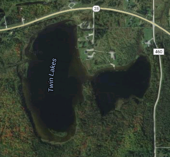 Bike WA to VT, Write History: Twin Lake(s), Michigan