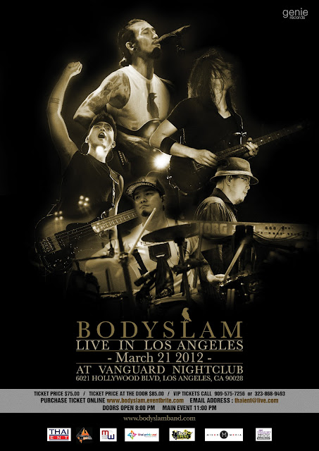 TLM Live: Bodyslam Live in Kram U.S Tour in March 2012 - Los Angeles ...