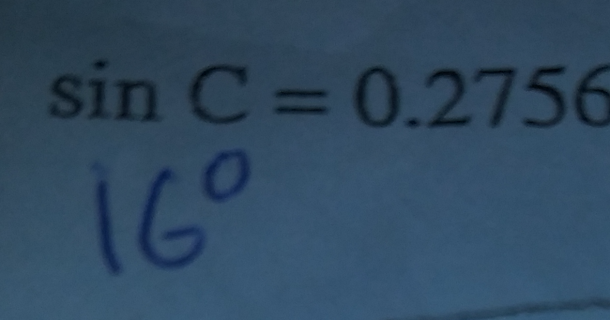 Pre-Calc Trigonometry