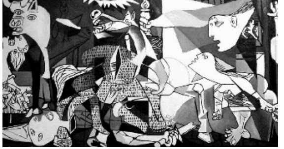 UCB 2019: O quadro Guernica é uma pintura de Pablo Picasso que faz uma ...