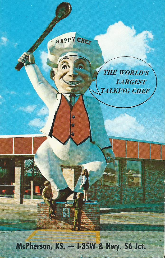 ON THE ROAD AGAIN: Happy Chef Restaurant - McPherson, Kansas