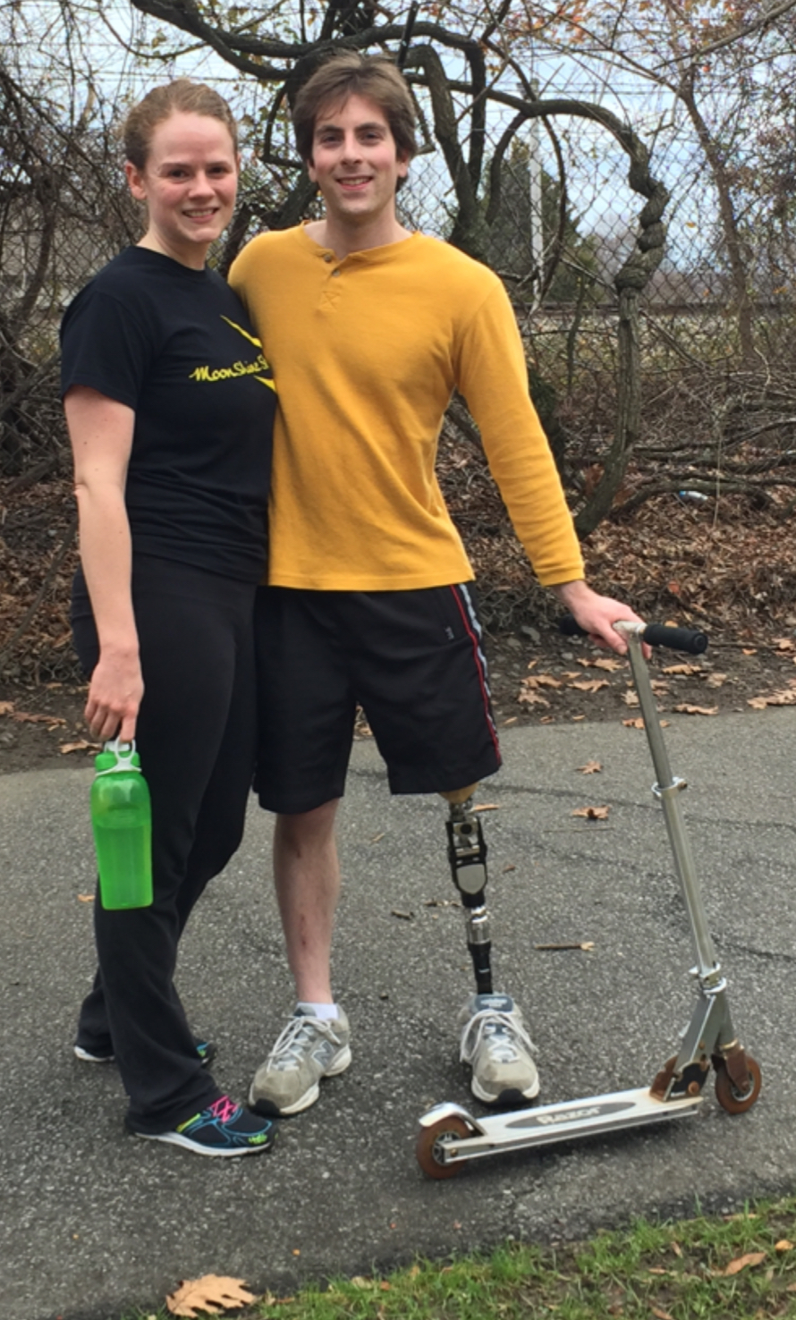 How Being Born with One Leg Gives Me Strength