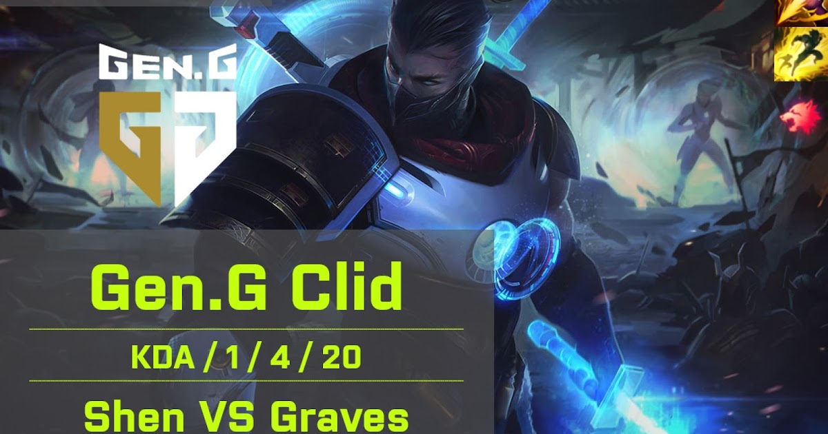 Gen G Clid Shen JG vs DWG Canyon Graves - KR 10.19 | How To Jungle