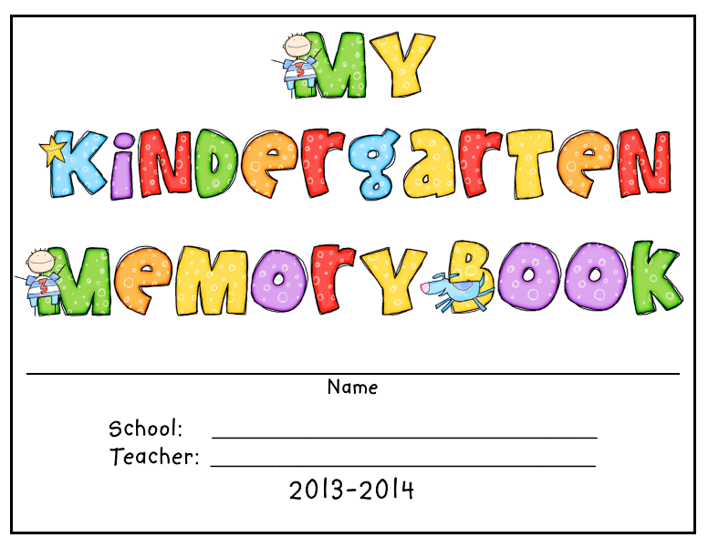 Mrs. Solis's Teaching Treasures: Kindergarten Memory Books