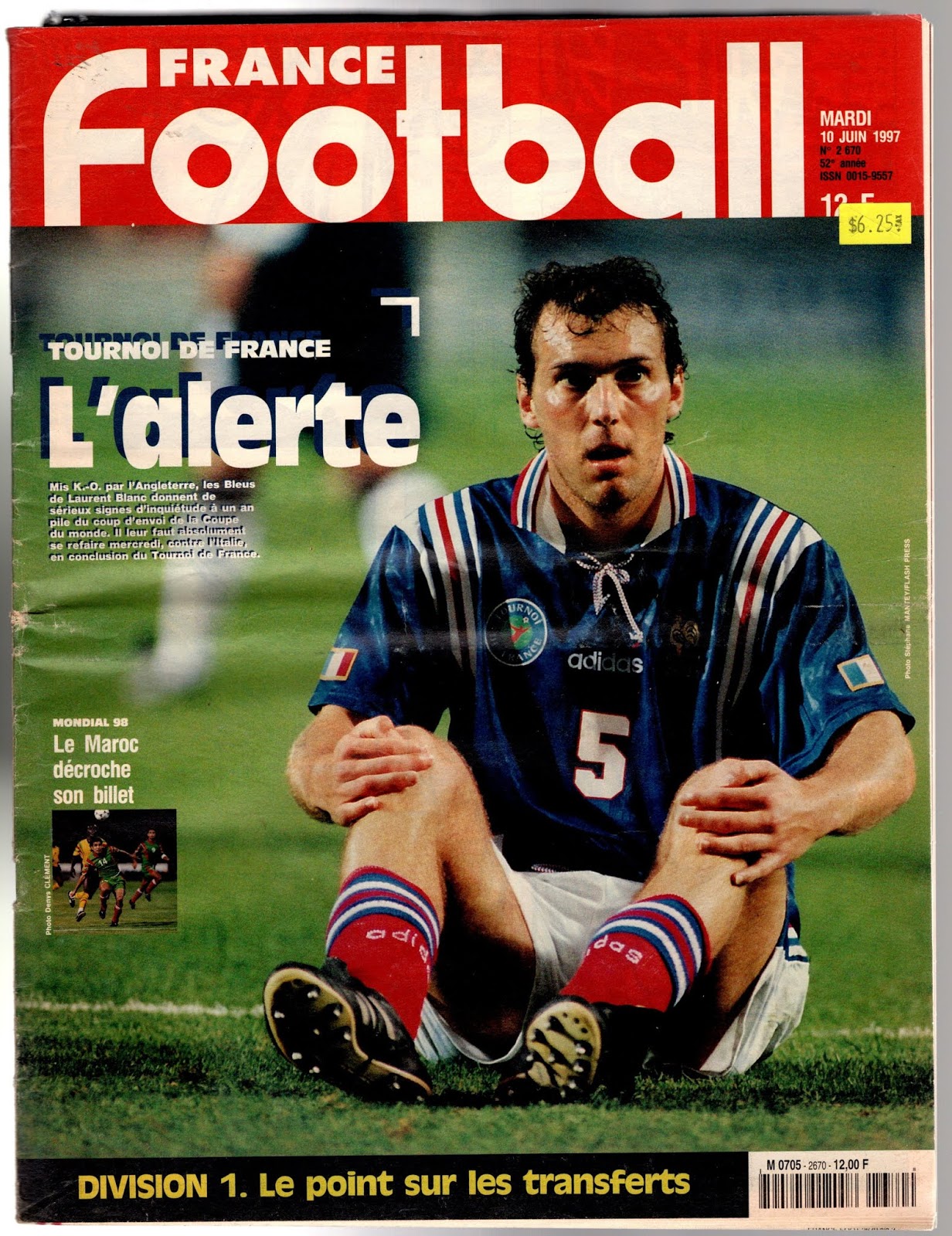 Soccer Nostalgia: Tournaments-Part 10- 1997 Tournoi de France-Part 2 ...