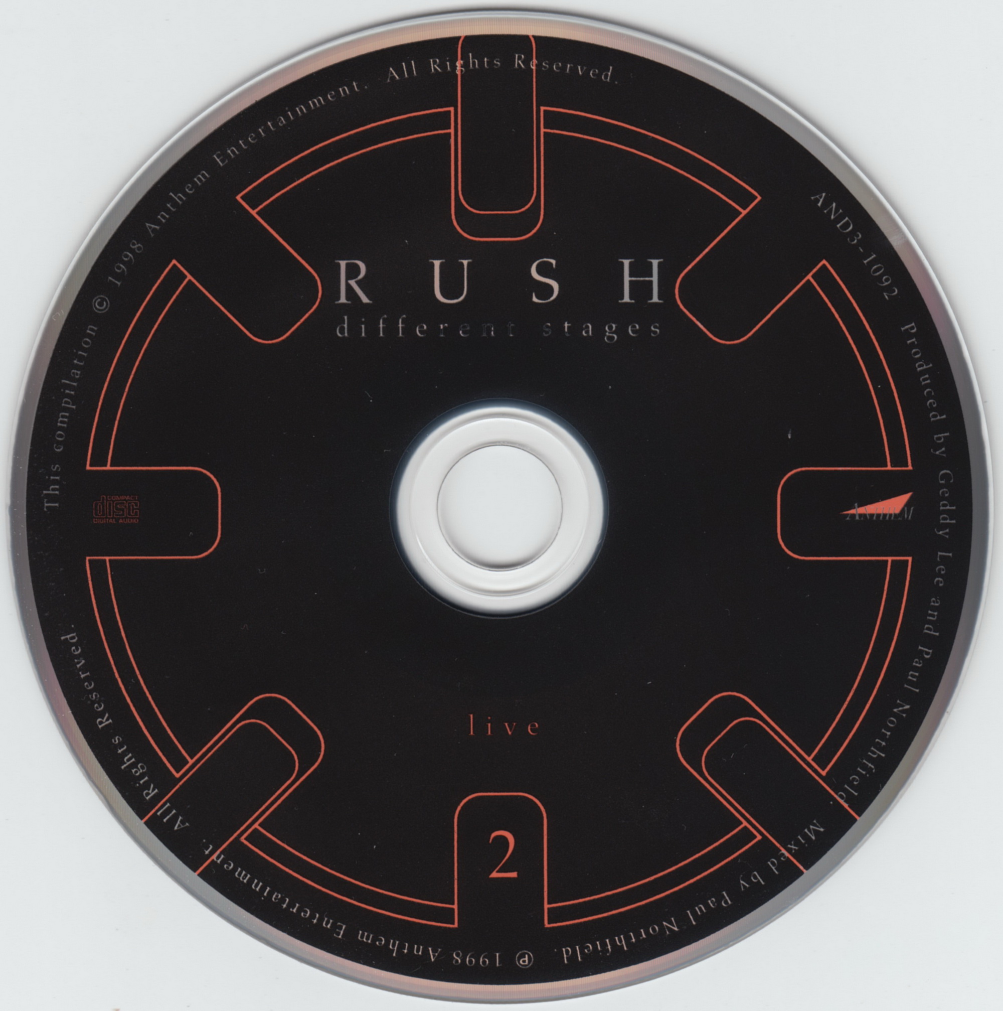 Lo Tuyo No Es Una Desgracia Recargado: RUSH - Different Stages (Anthem ...