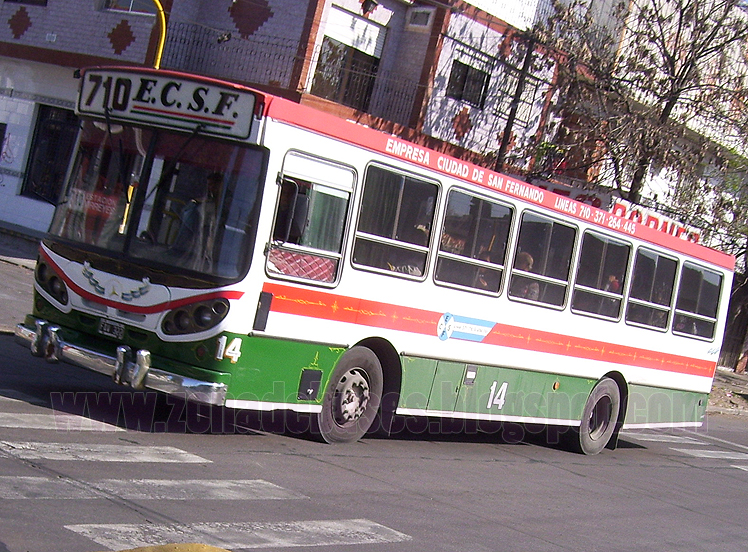 Colectibus - Zona de Buses: LINEA 710