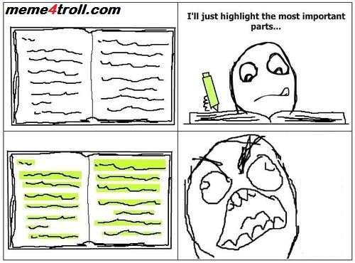 Funny Meme- Exam Preparation