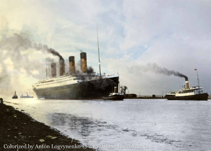 The Real Titanic in color - Titanic 3D