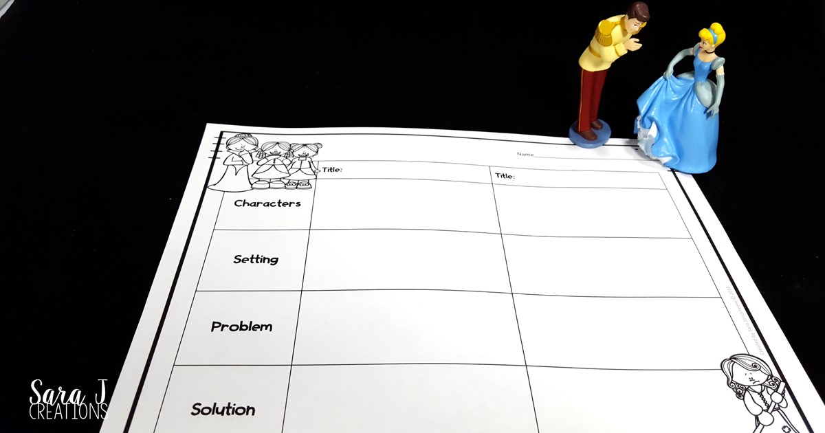 Free Comparing Cinderella Graphic Organizers | Sara J Creations