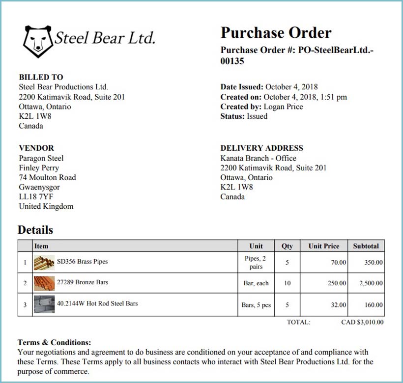 Images Of Purchase Order Invoice Template images-of-purchase-order-invoice-template