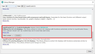 Arduino - How to use Liquid Crystal Display I2C