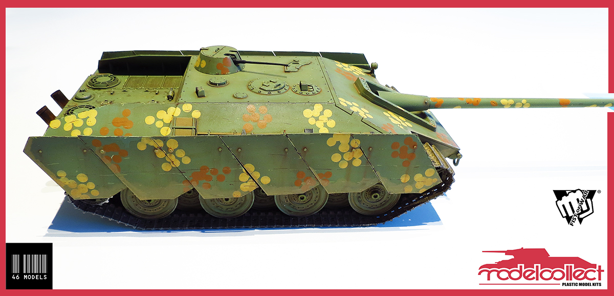 46 MODELS by Tomasz Bajer : Panzerjager E-60 Jagdpanzer Kanone 12,8 cm 1/35