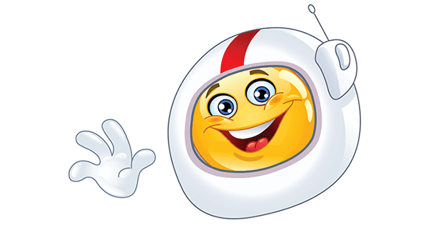 Astronaut Smiley | Symbols & Emoticons