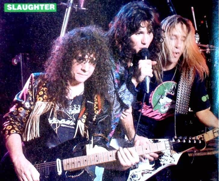 Rock and Heavy Metal Pictures: Slaughter Photos