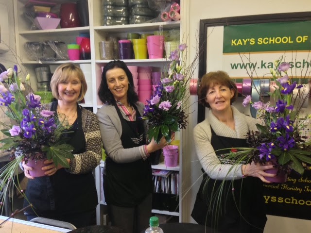 Kay's Flower School & Brooch Bouquet Training : February 2014