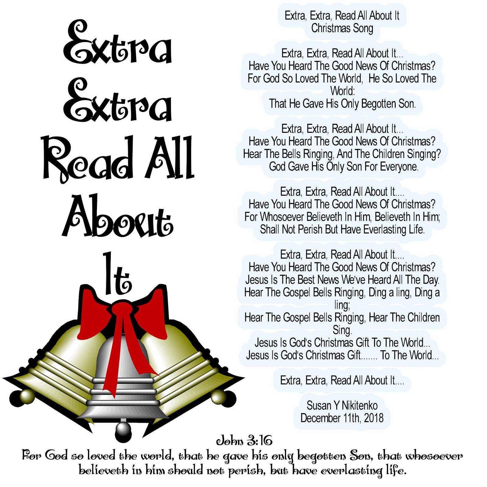 Children's Gems In My Treasure Box: Extra, Extra, Read All About It