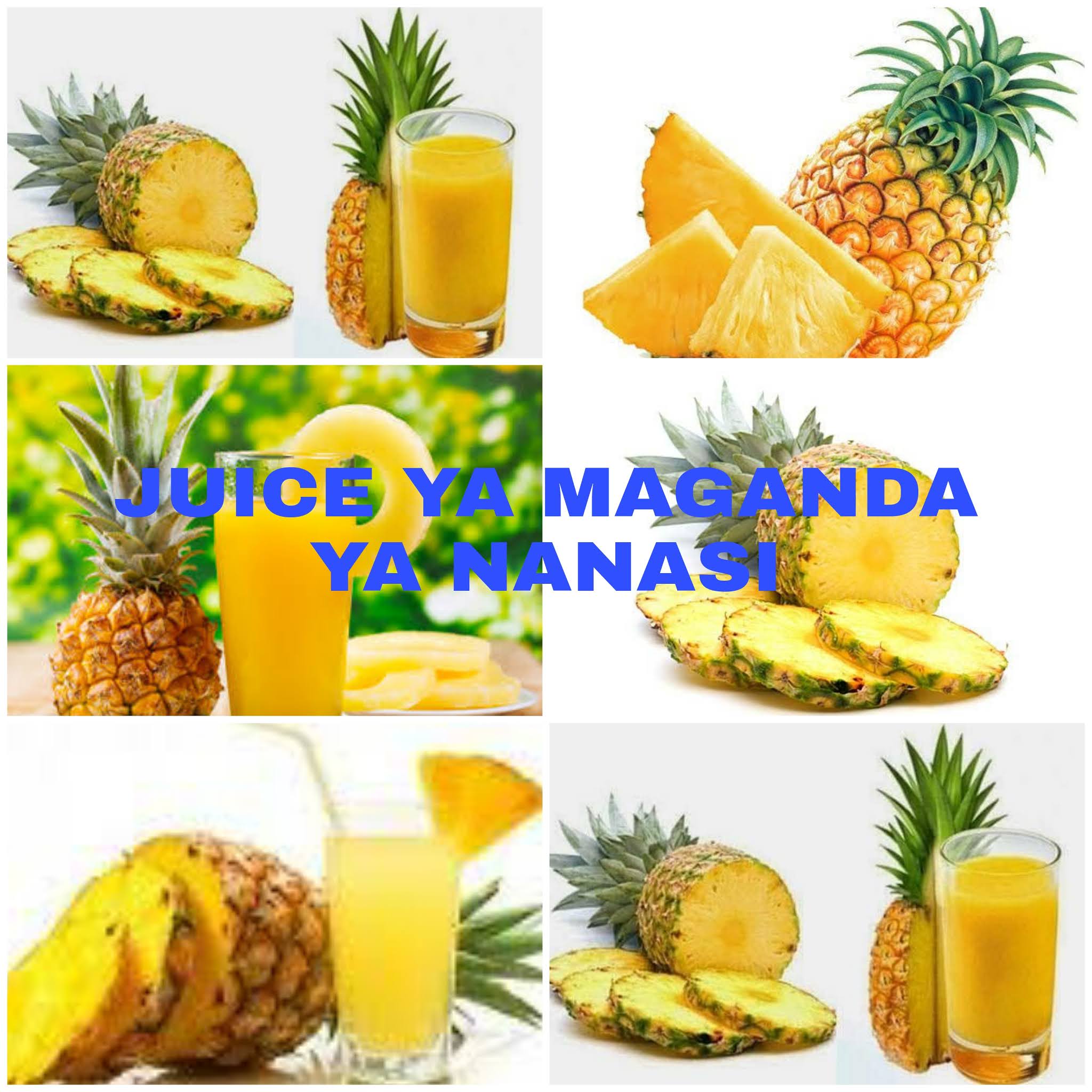 JUICE YA MAGANDA YA NANASI