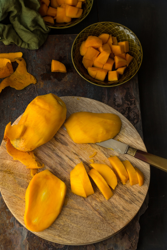 mango kulfi - A Bit Wholesomely