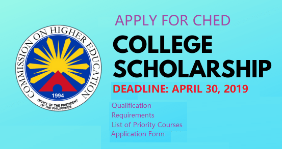 CHED Scholarship Program StuFAPs – Qualification and Requirements to Apply