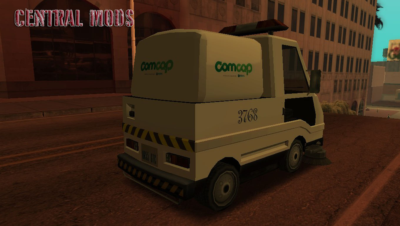 [GTA SA] - Sweeper (Comcap Prefeitura de Florianópolis-SC) ~ Central Mods