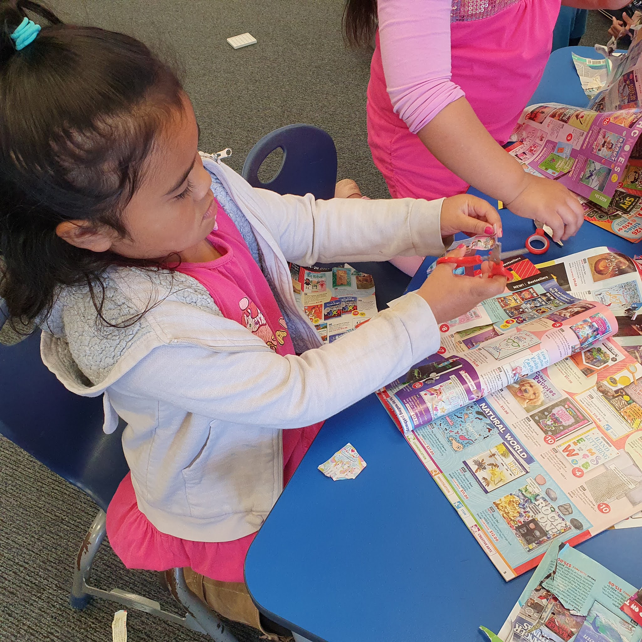 West Class Blog: Whanake activities with Kindy