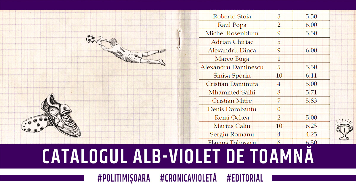 Cronica Violeta: Blog despre Poli Timisoara