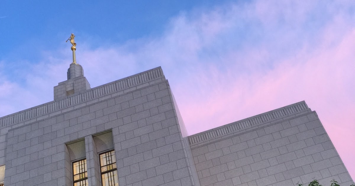 A Place to Share: Draper Temple at Sunset