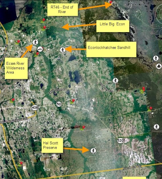 Florida Hikes and Other Outdoor Information : Econlockhatchee River ...