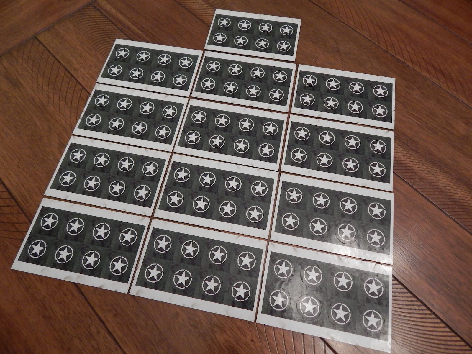 My Miniature Mischief: Battlegroup Tokens (WW2 gaming aids!)