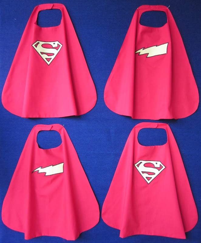Lyn's Needlecase: Superhero Capes