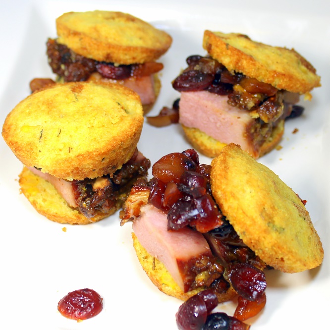 52 Ways to Cook: Cranberry Cornbread Ham Sliders (Holiday Leftovers ...
