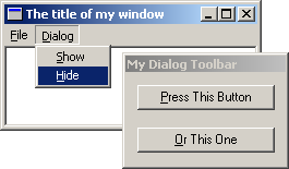Win32 API Tutorial: 1.8 - Modeless Dialogs